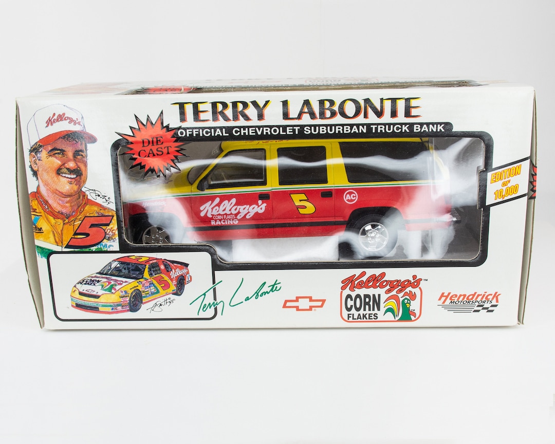 Terry Labonte, 1/25 Scale, Diecast, Official Chevrolet Suburban Truck ...