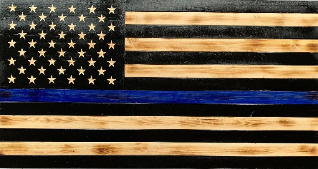 EXTRA LARGE Rustic American Flag Customized 48 X 26 - Etsy