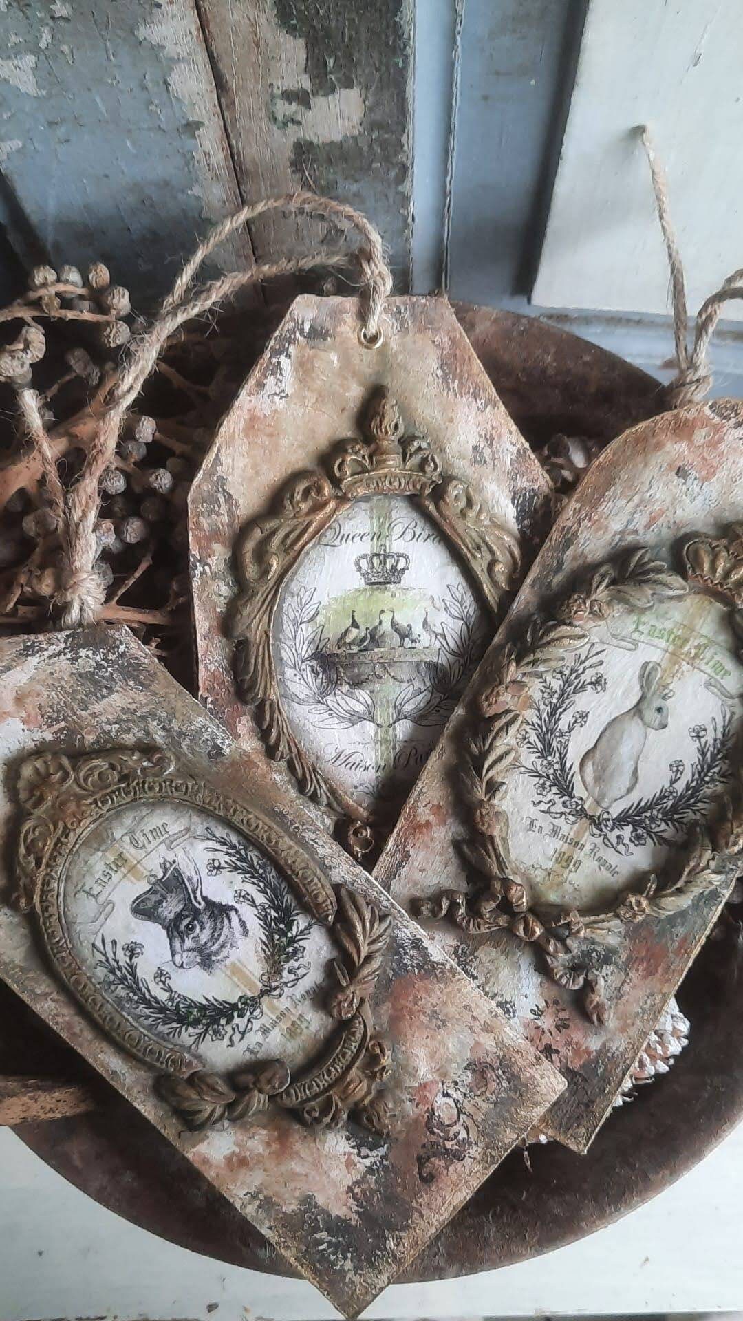 Tutorial Easter Tags - Etsy
