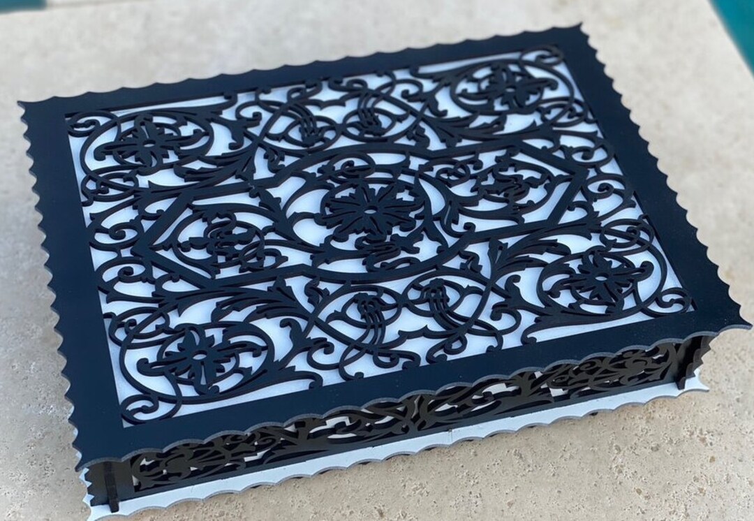 Decorative Box SVG File - Etsy