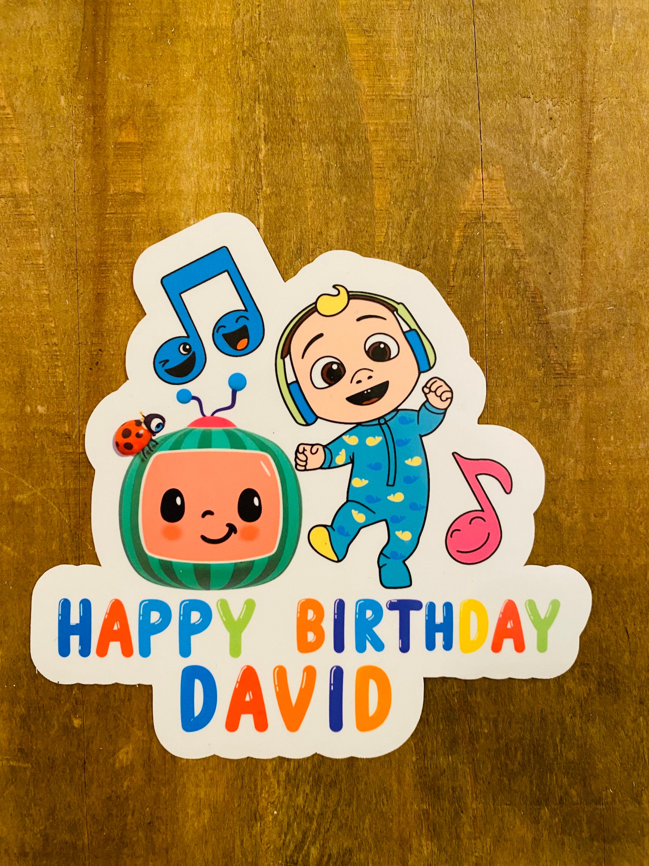 Cocomelon Sticker Cocomelon Treat Bags Stickers Sticker - Etsy Australia