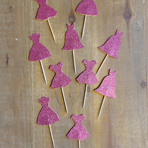 Dress Cupcake Topper - Etsy