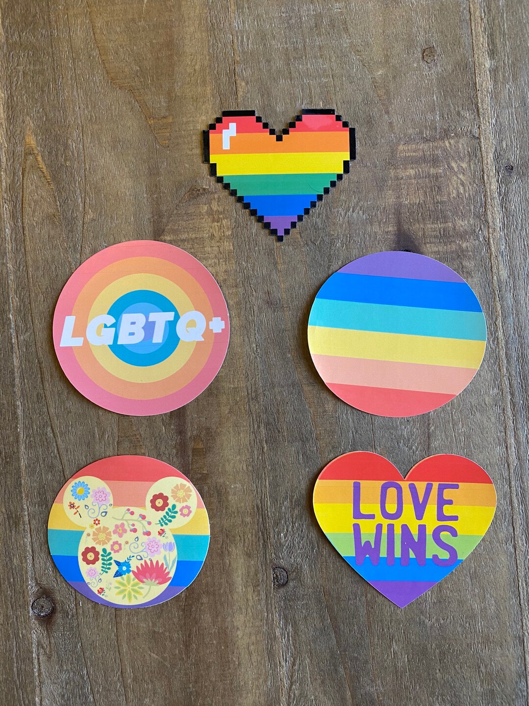 Pride Sticker Pack, Water Proof, Scratch Resistant, Pride Love, Love ...