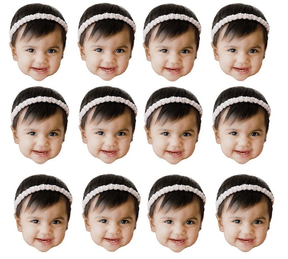 Face Stickers 12 Pc Laminated Scratch Resistant Weather - Etsy
