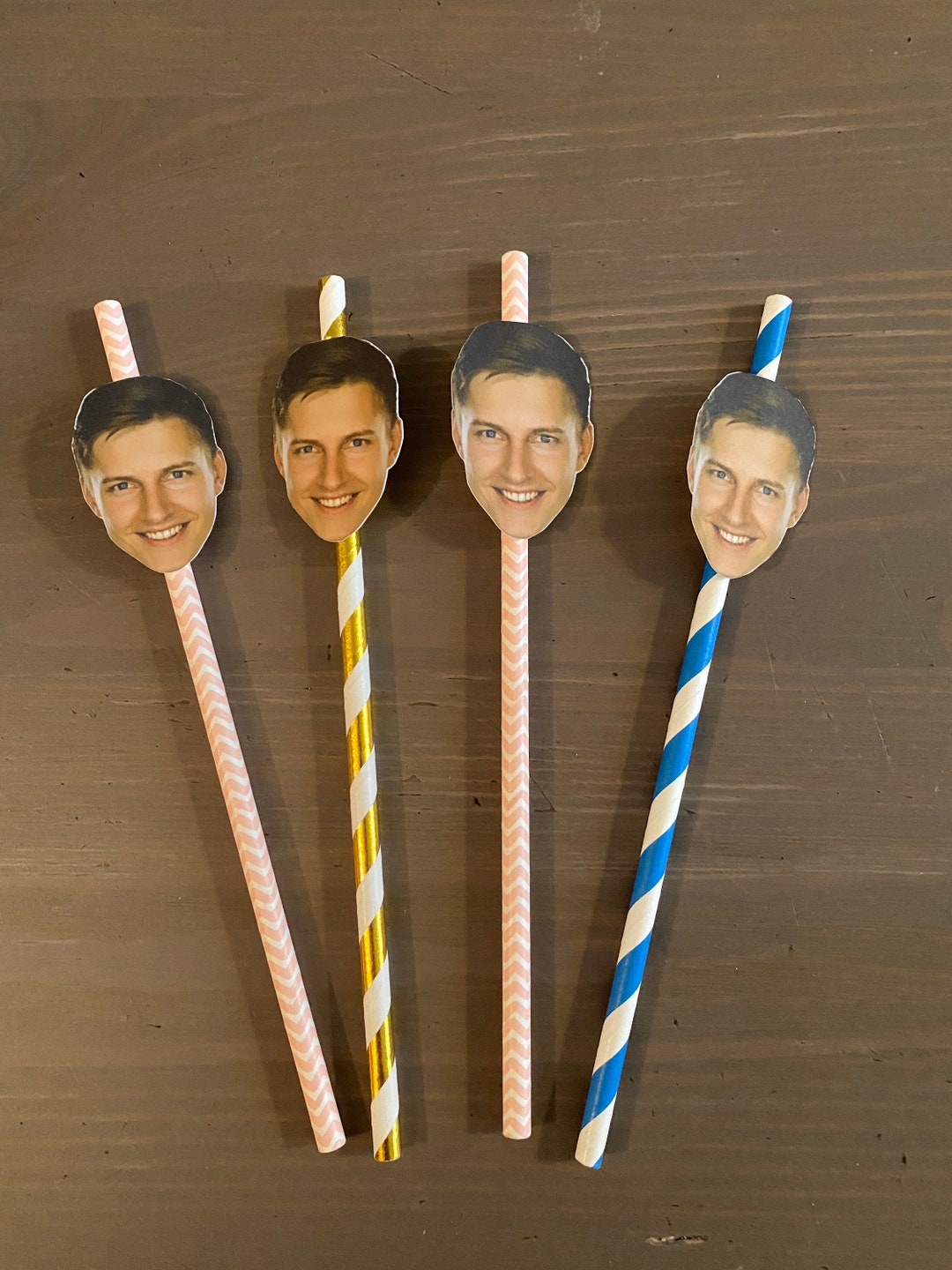 Custom Party Straws - Etsy