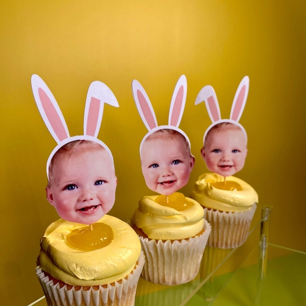 Bunny Easter Topper - Etsy