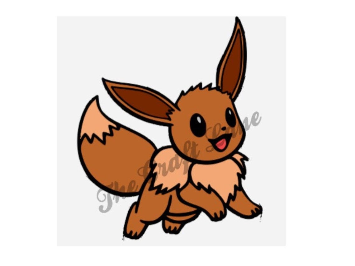 Eevee Pokemon SVG Cut Files | Etsy