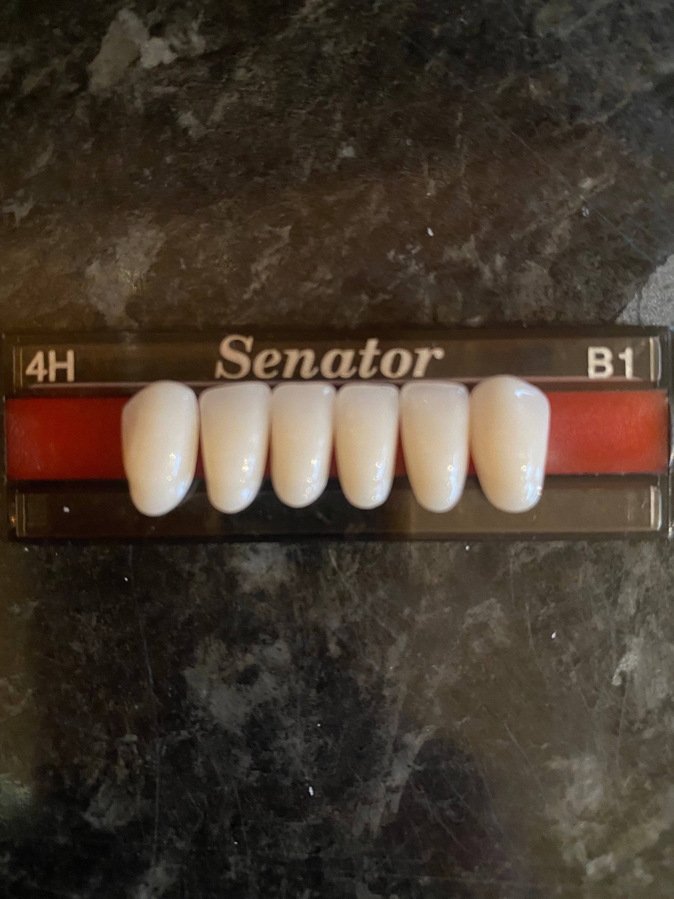 6 Lower Anterior Acrylic Denture Teeth - Etsy