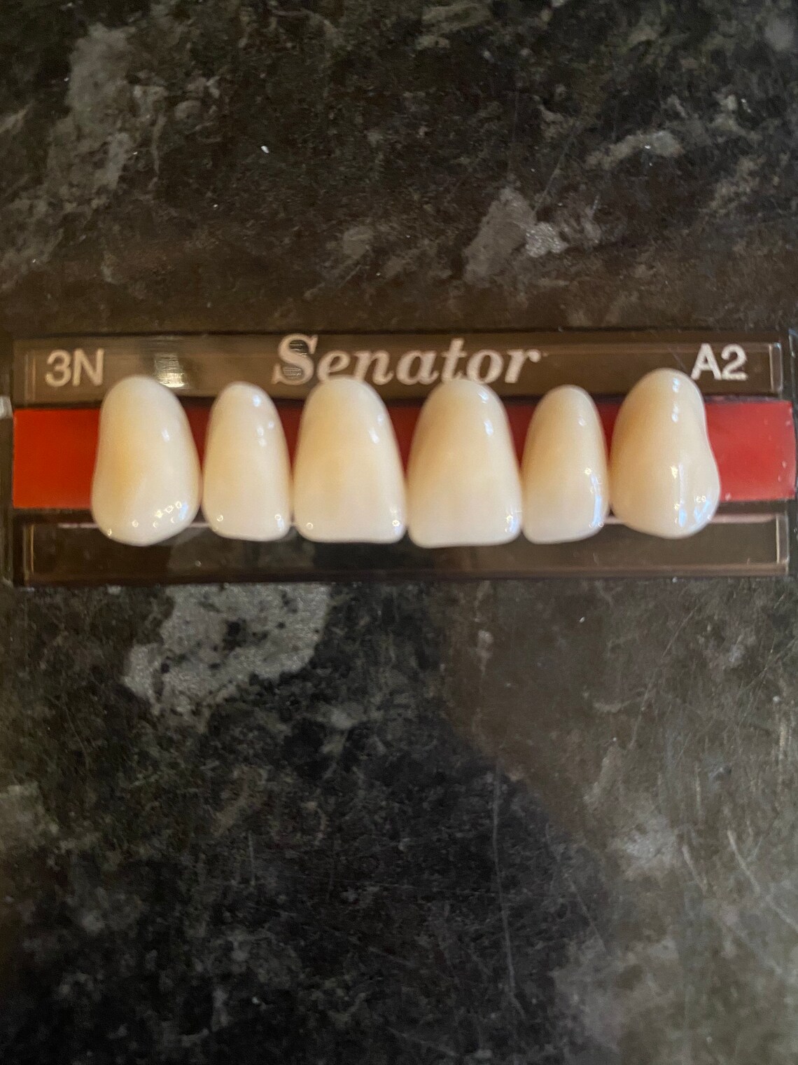 6 Upper Anterior Acrylic Denture Teeth - Etsy