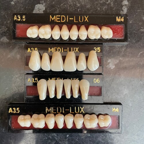 100 Acrylic Denture Teeth - Etsy
