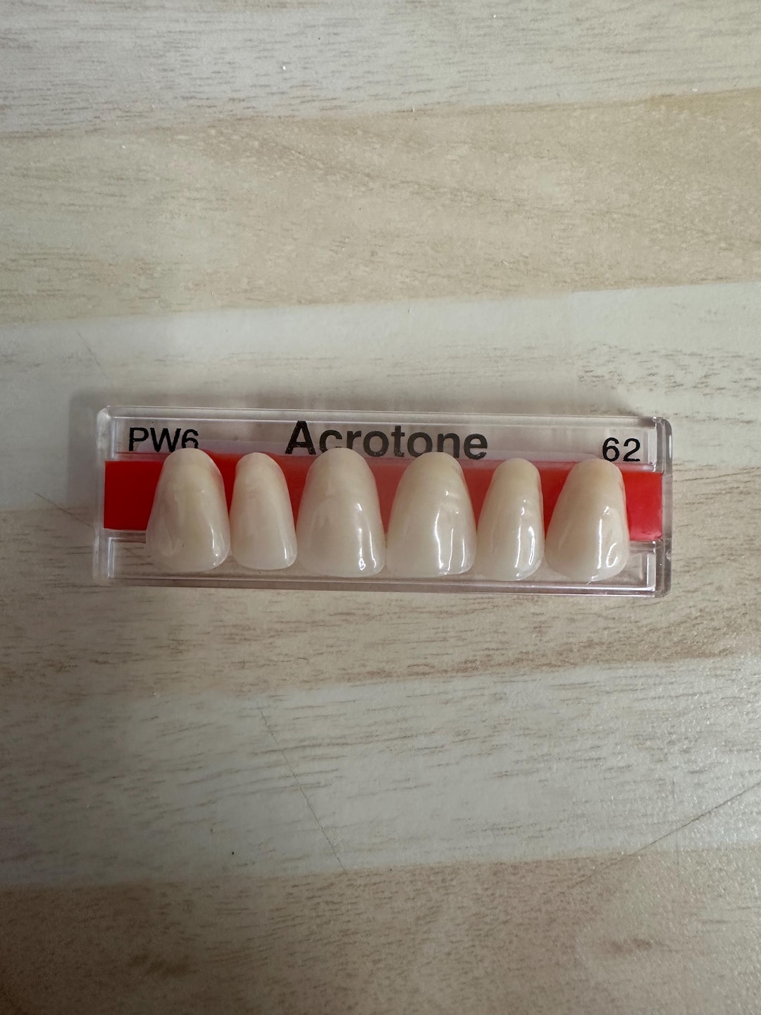 6 Acrylic Denture Teeth - Etsy