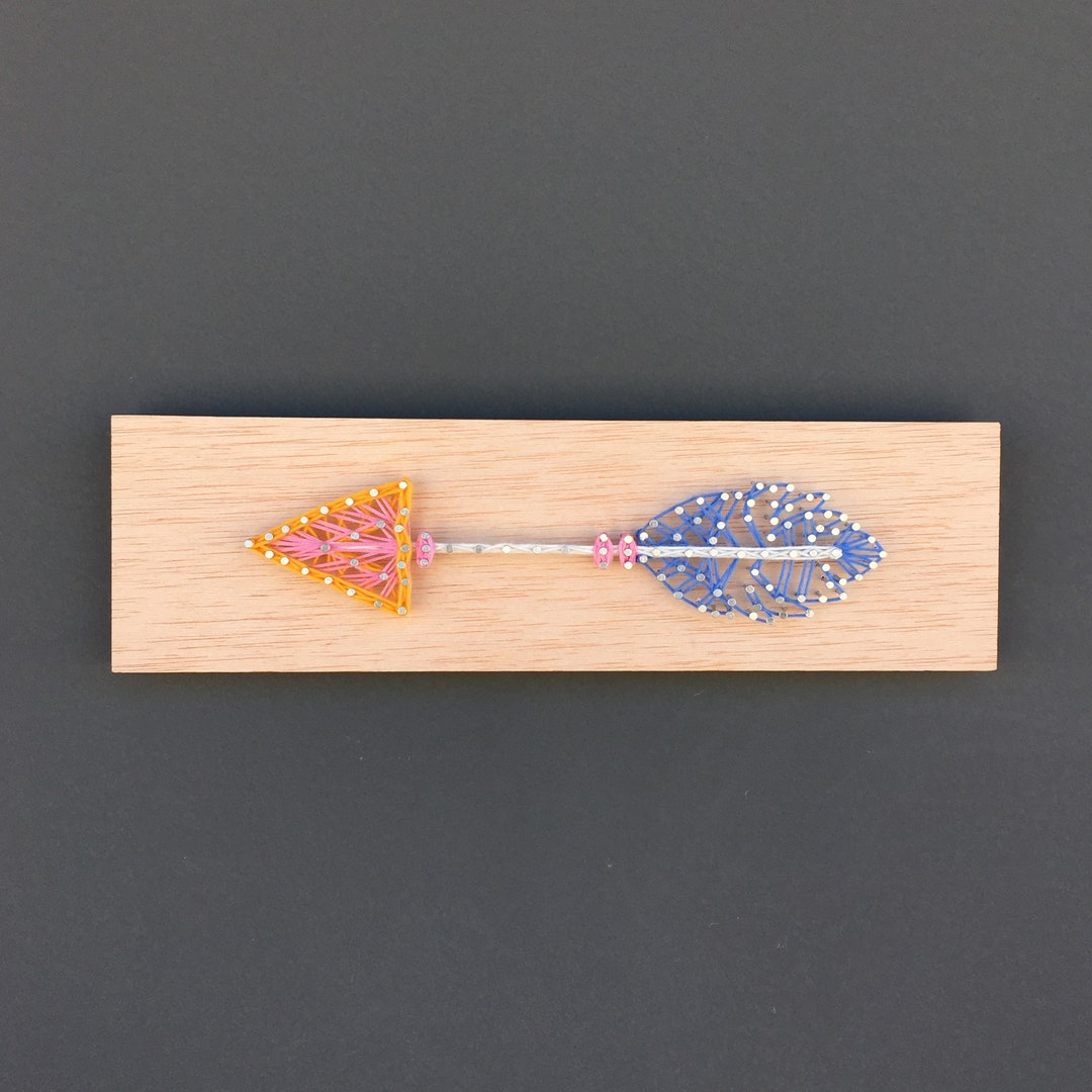 Arrow String Art Wall Decoration - Etsy UK