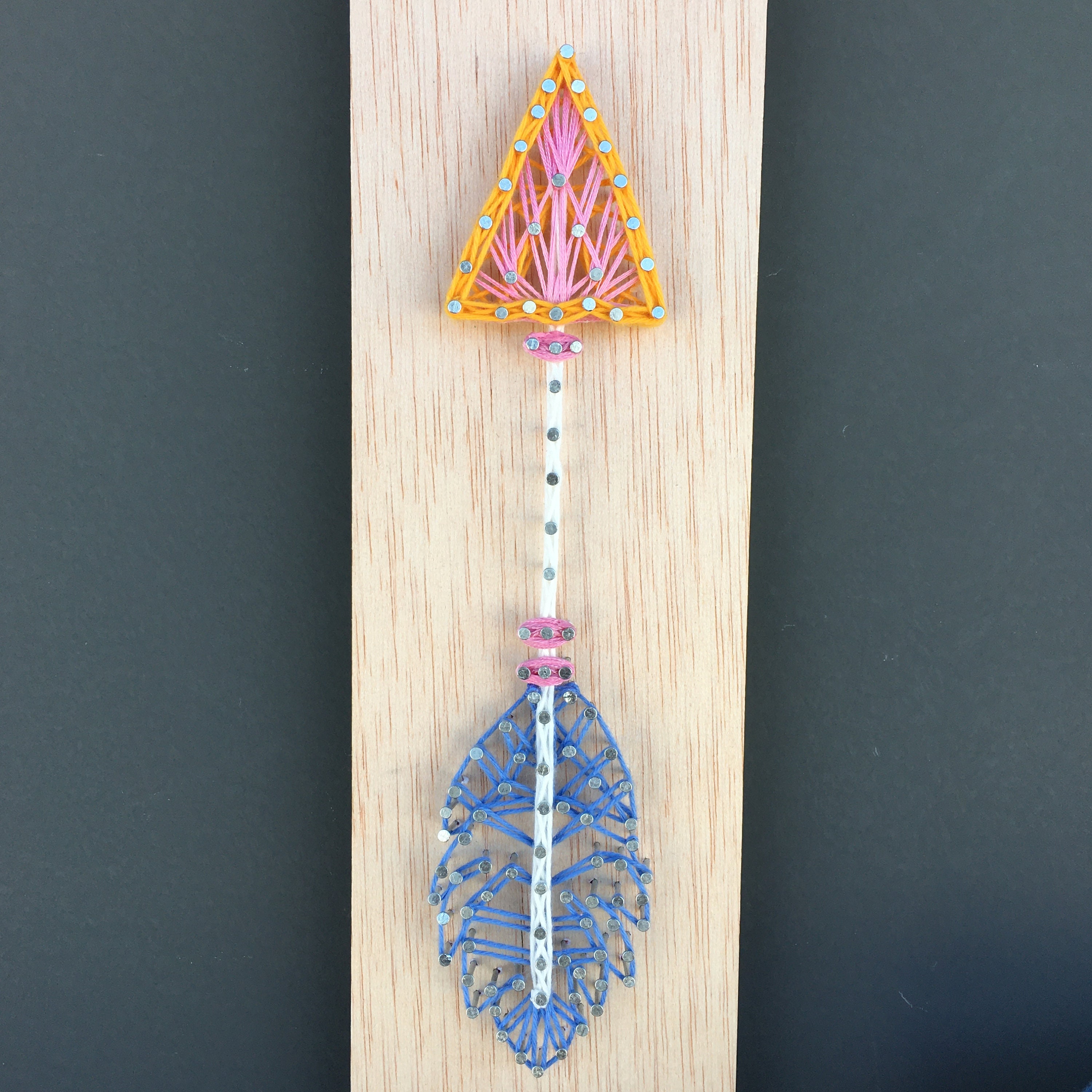 Arrow String Art Wall Decoration - Etsy UK