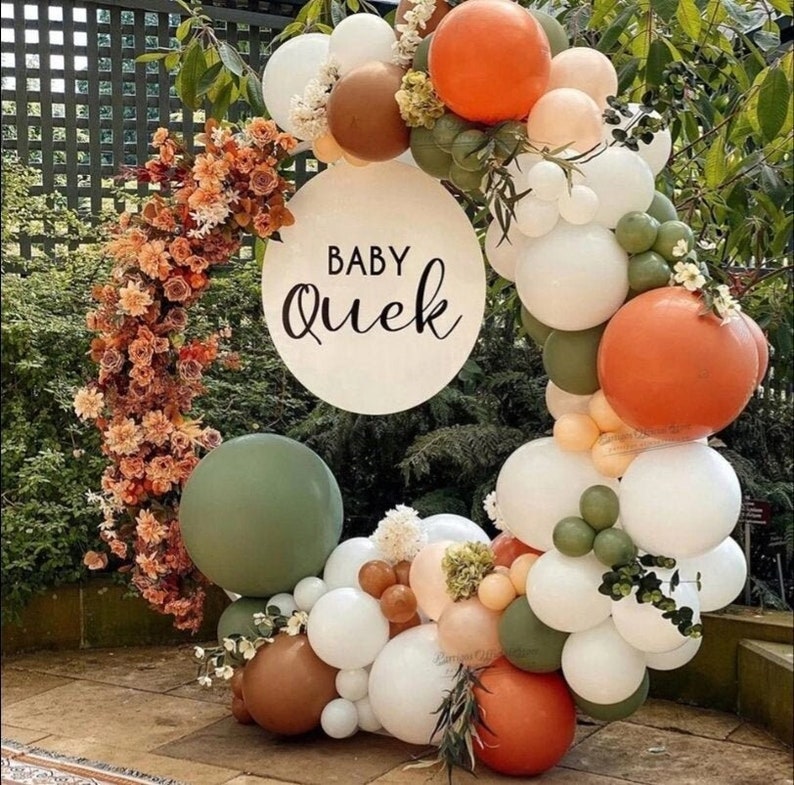 Balloon Arch Garland Kit 84 Piece Autumn Fall - Etsy