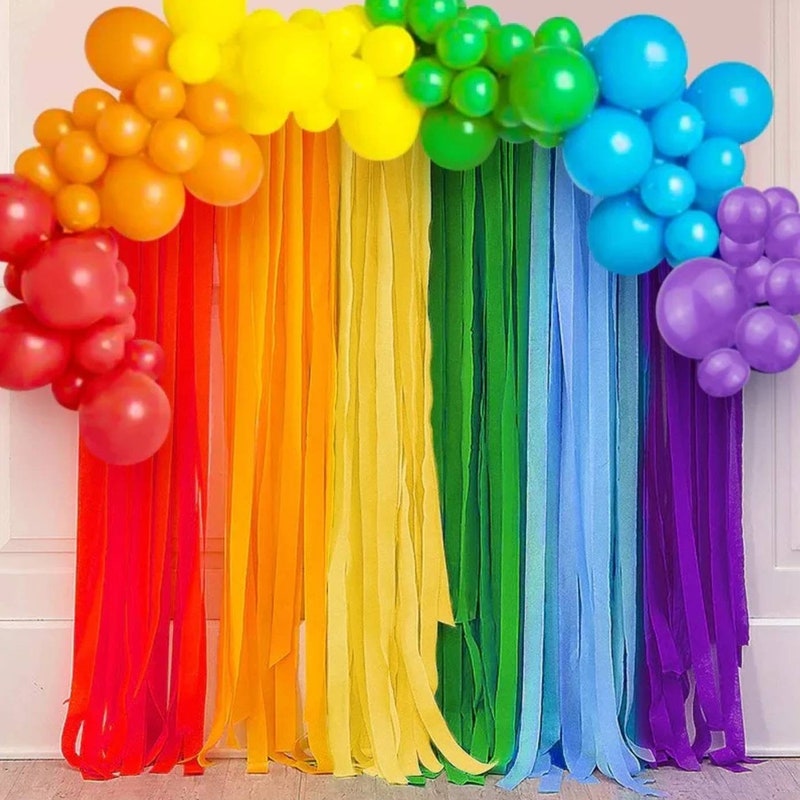 Rainbow Streamer - Etsy