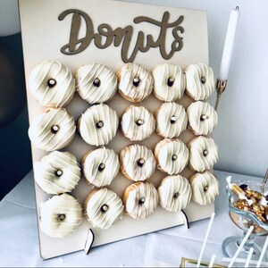 Donut Wall Large Stand Display holds 20 & Stack Stand - Etsy