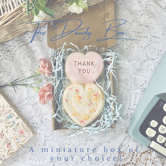 The Dandy Box // Happy Birthday Gift // Biscuit Gift - Etsy UK