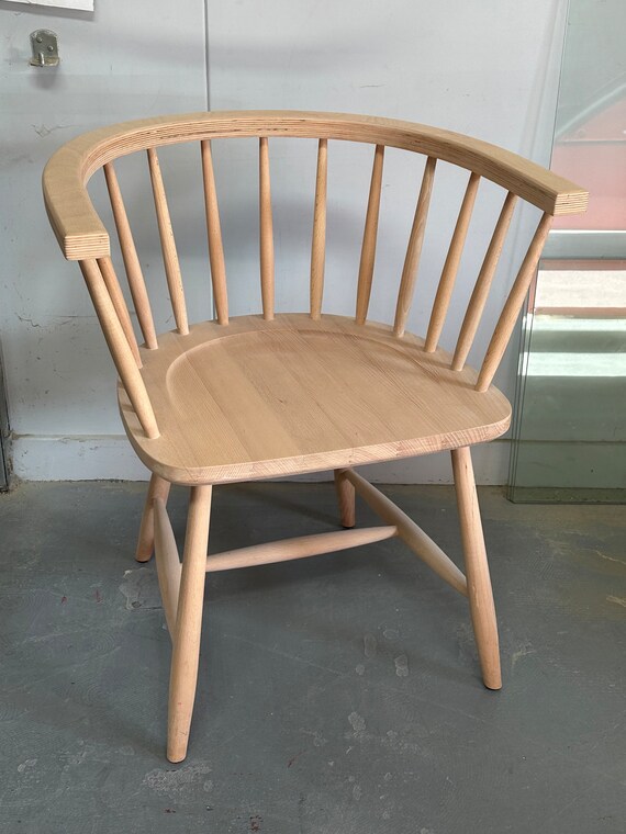 Buy Solid Wood Captains Tub Chair Raw Wood Captains Desk Office Chair Natural Oak Tub Chair Wooden Captains Chair With Arms Online in India Etsy