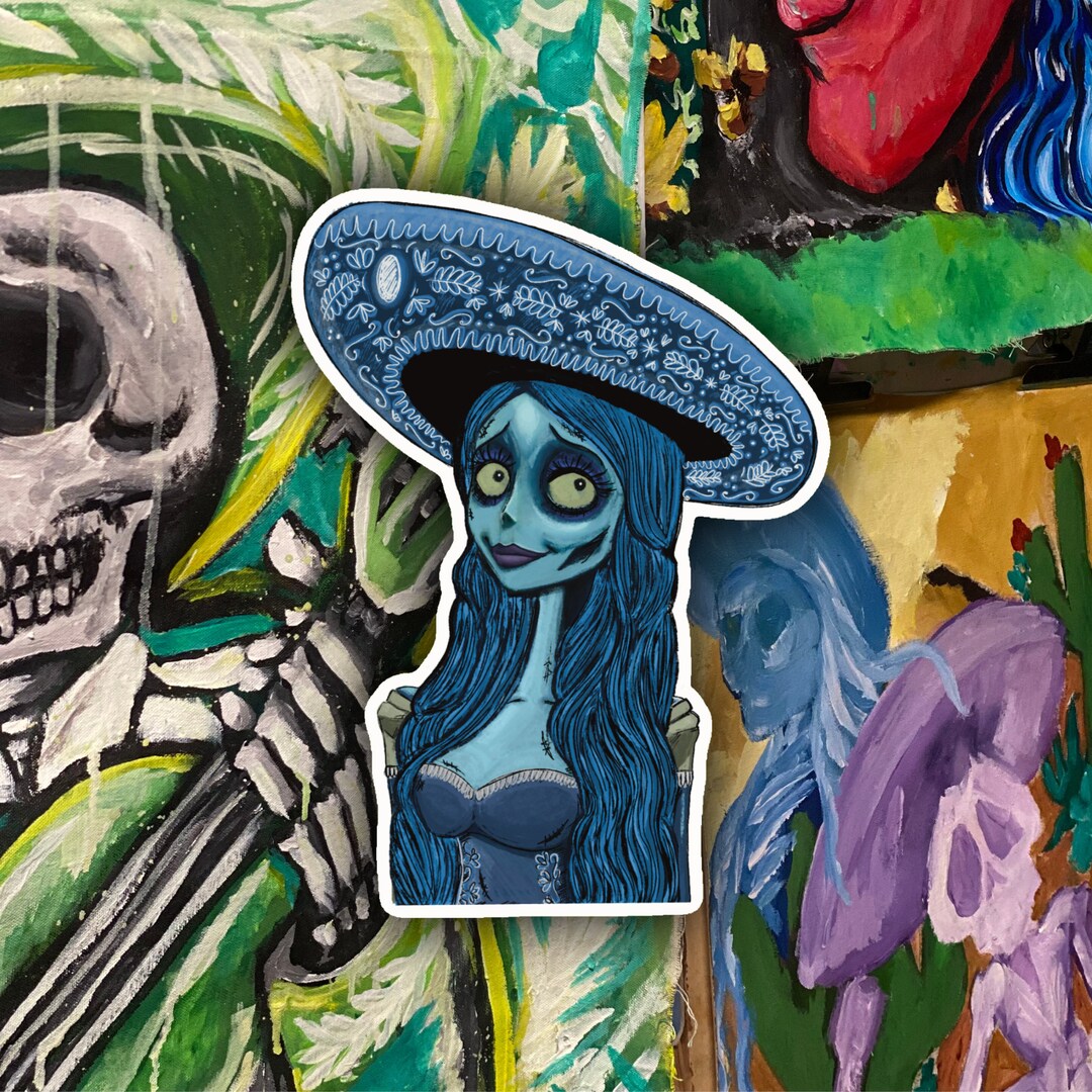 Emily the Corpse Bride Mariachi Sticker - Etsy