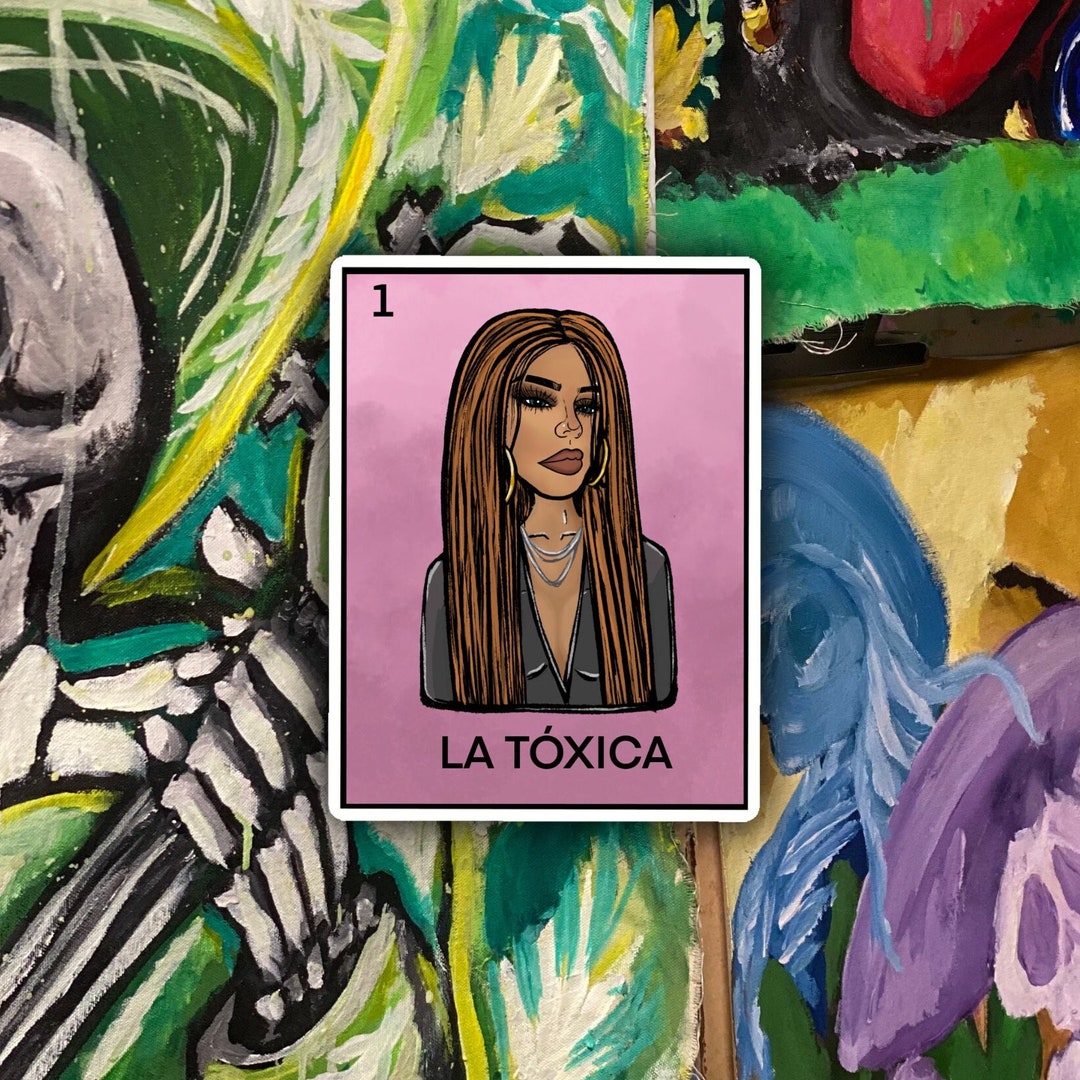 La Toxica Loteria Vinyl Sticker | Handmade Waterproof Decal - Etsy
