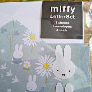 Miffy Letter Writing Set, Nijntje Stationery, Letter Papers and Envelopes Set, Blue or Pink - Etsy