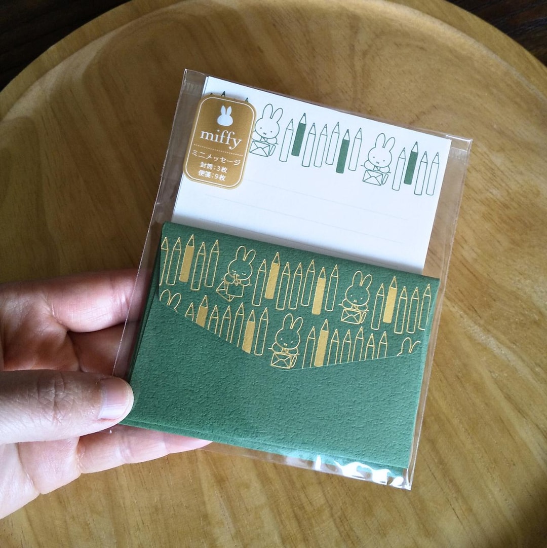 Miffy, Nijntje MINI Letter Set, Small Size Papers and Envelopes Set ...