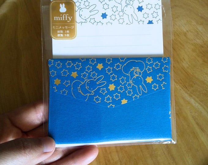 Miffy, Nijntje MINI Letter Set, Small Size Papers and Envelopes Set -starry Sky - Etsy