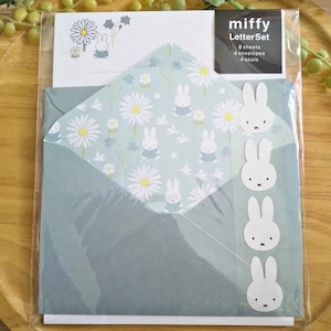 Miffy Letter Writing Set, Nijntje Stationery, Letter Papers and Envelopes Set, Blue or Pink - Etsy