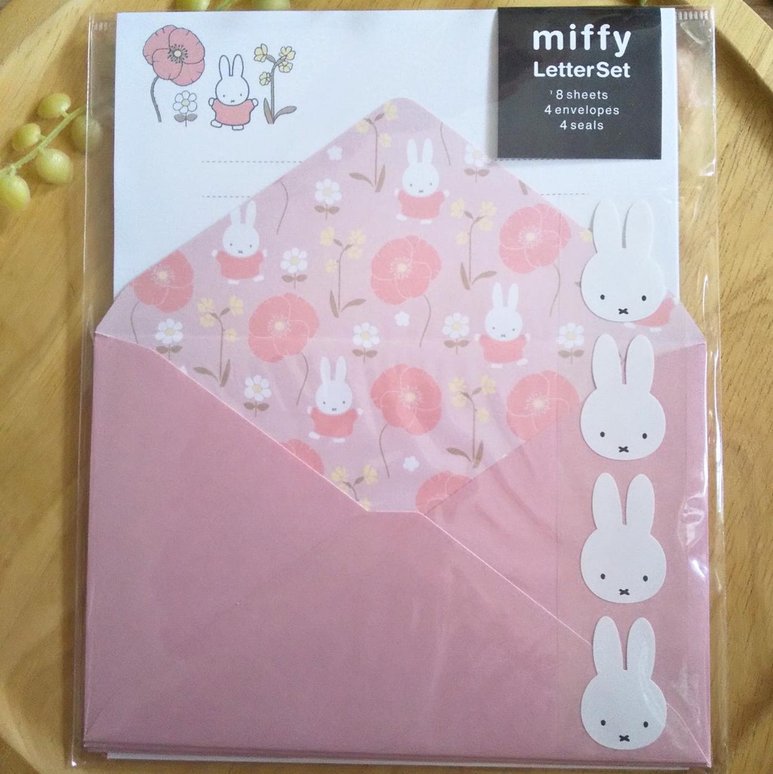 Miffy Letter Writing Set, Nijntje Stationery Set, Letter Papers and ...