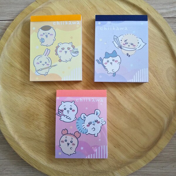 Chiikawa Notepad - Etsy