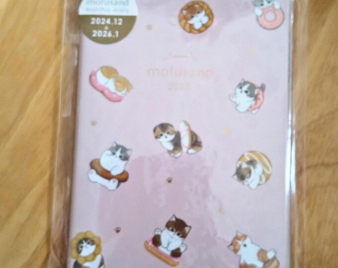 Mofusand 2025 A6 Monthly Planner Donuts Nyan Schedule Book - Etsy