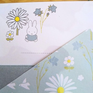 Miffy Letter Writing Set, Nijntje Stationery, Letter Papers and Envelopes Set, Blue or Pink - Etsy