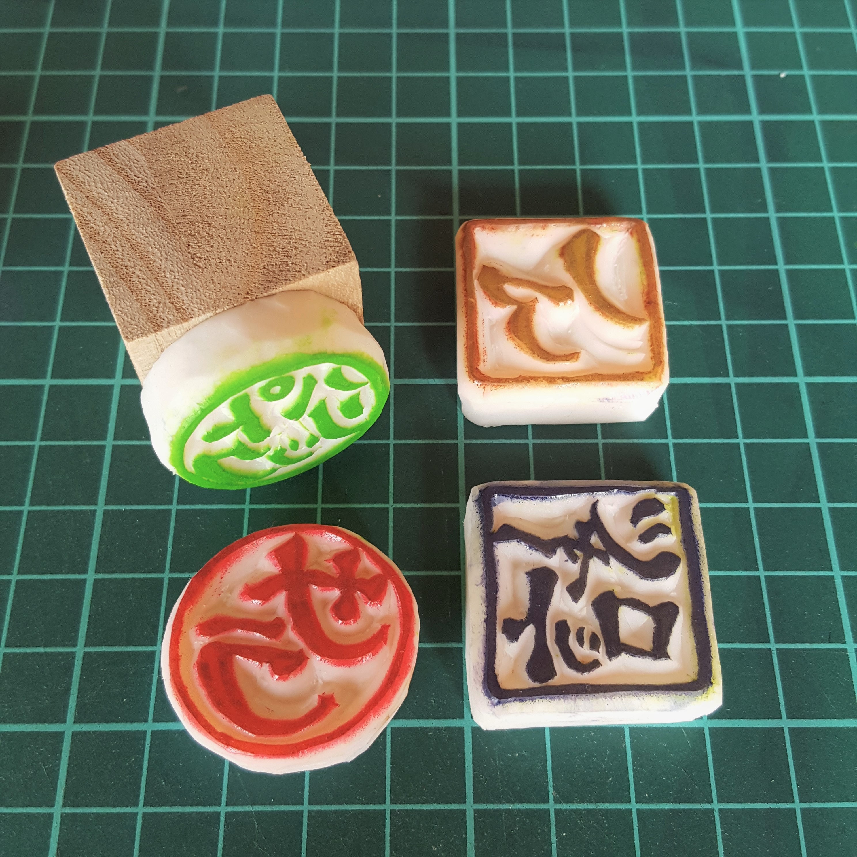 Custom Name Stamps in Japanese-katakana - Etsy