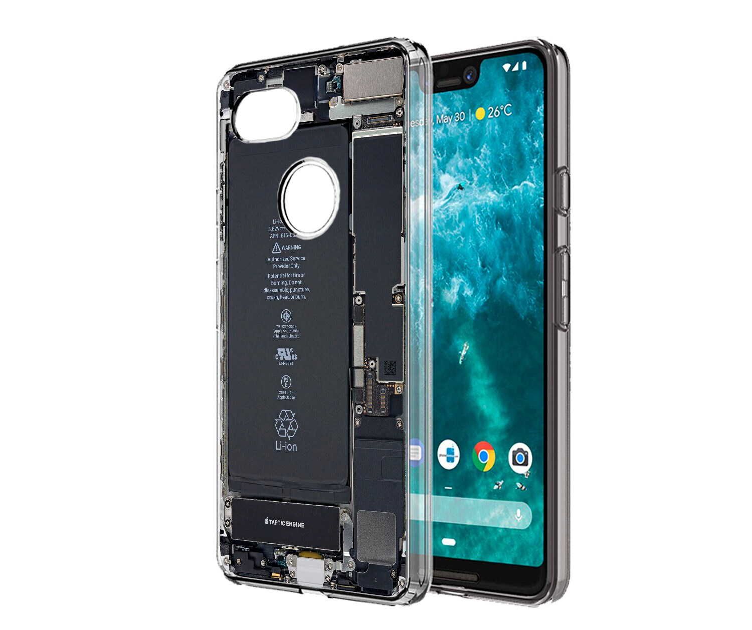 Funny Broken Phone Cases for iPhone 11 11 Pro Max 15 Max XR X 5S 5 SE 7 ...