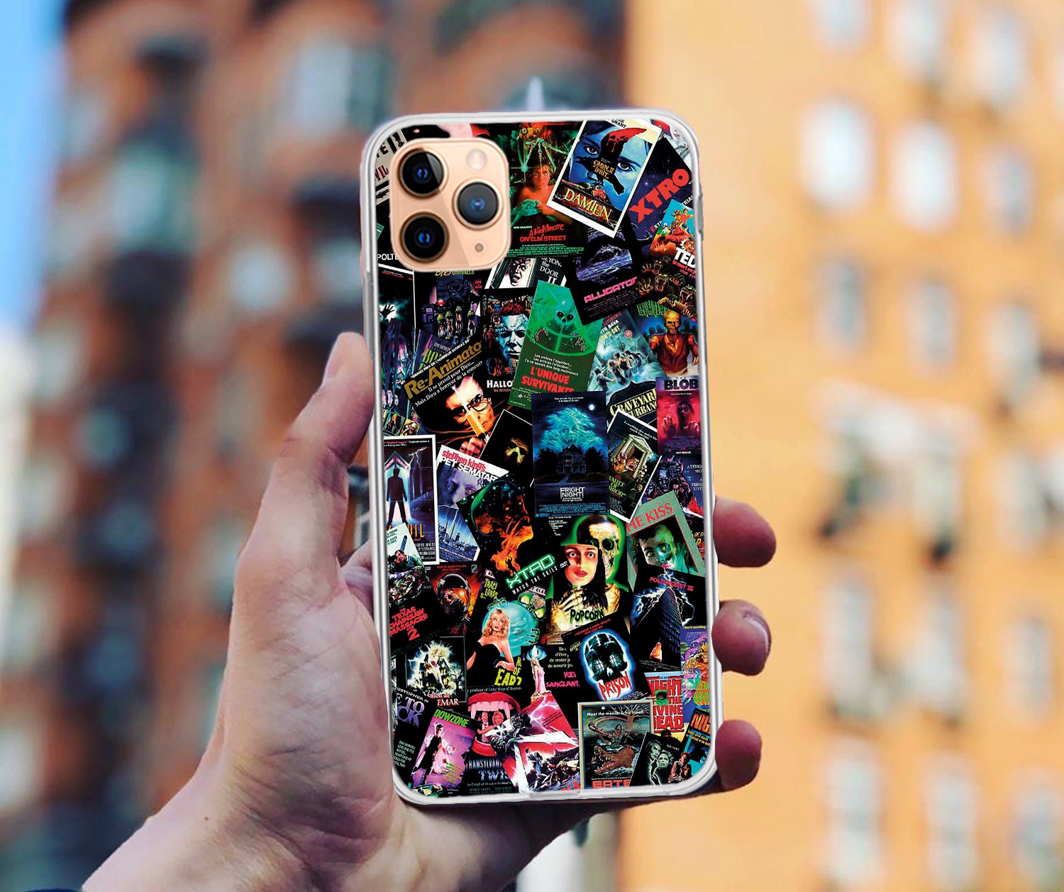 Horror Bombing Poster Case for Iphone 14 13 X 12 11 Pro Max - Etsy