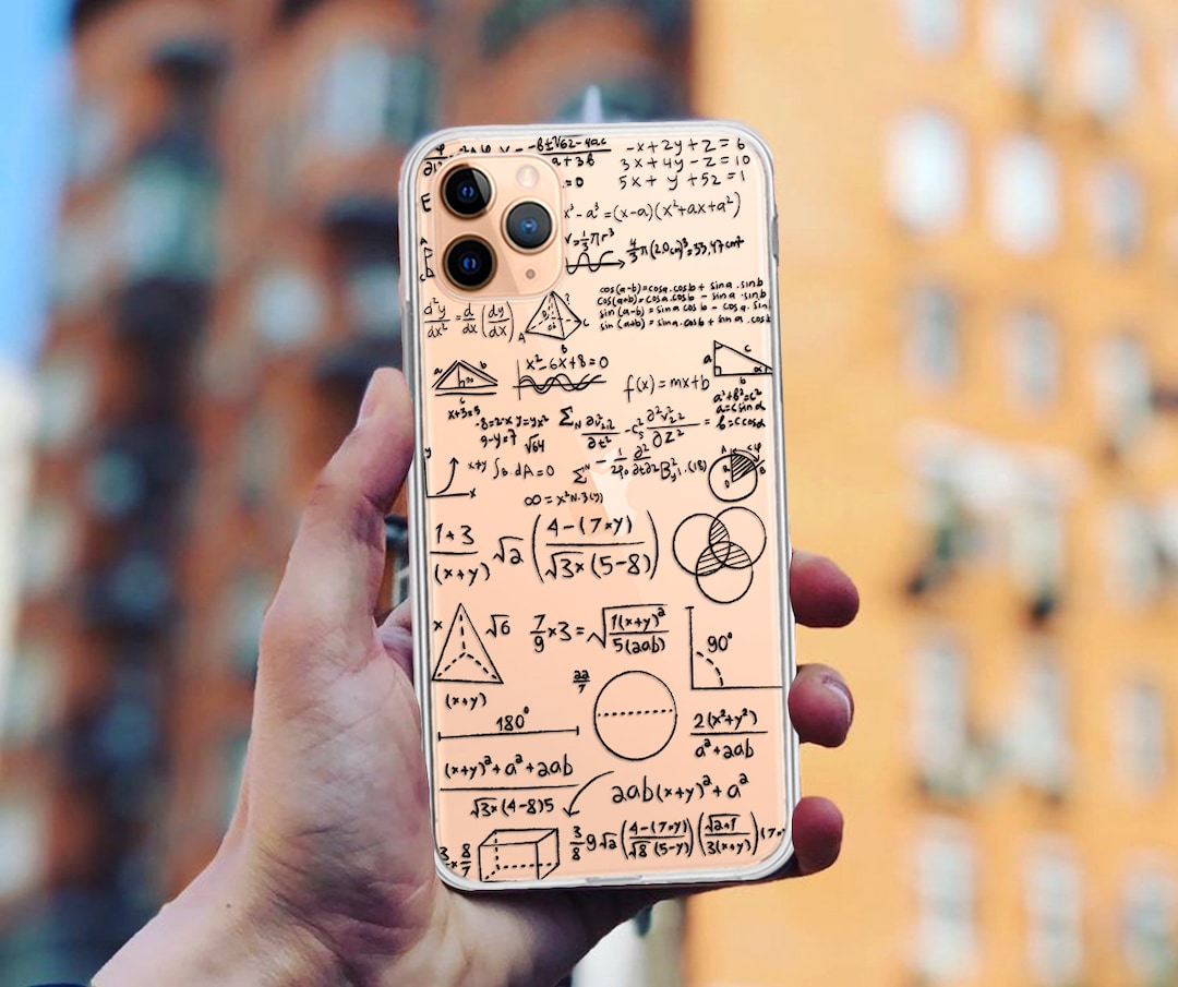 Mathematics Equations Clear Phone Case for iPhone & for Samsung - Etsy