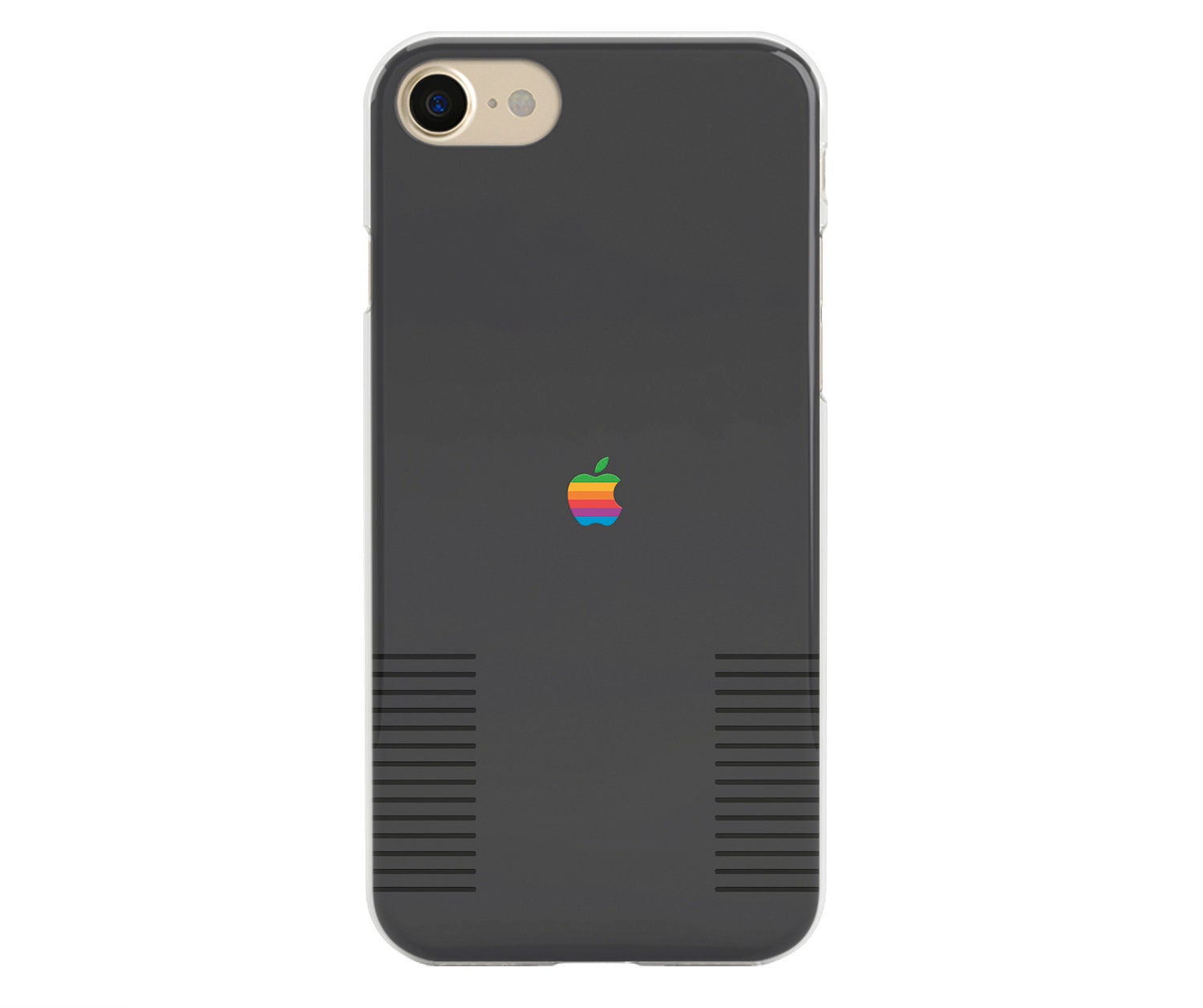 Retro Color Apple Logo That Overlays Over iPhone 11 Pro Decal - Etsy