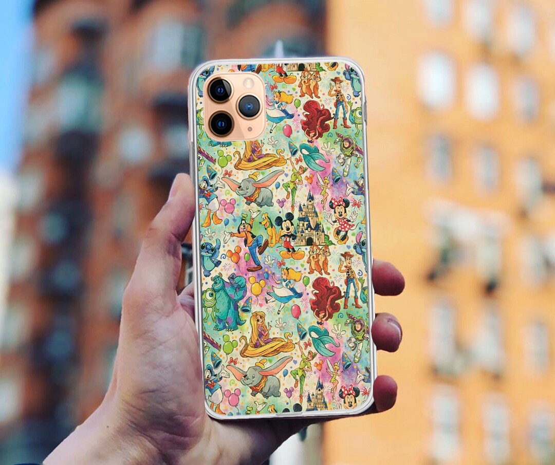 Cartoon Movie Character iPhone Case: Clear Soft TPU Cover - Etsy