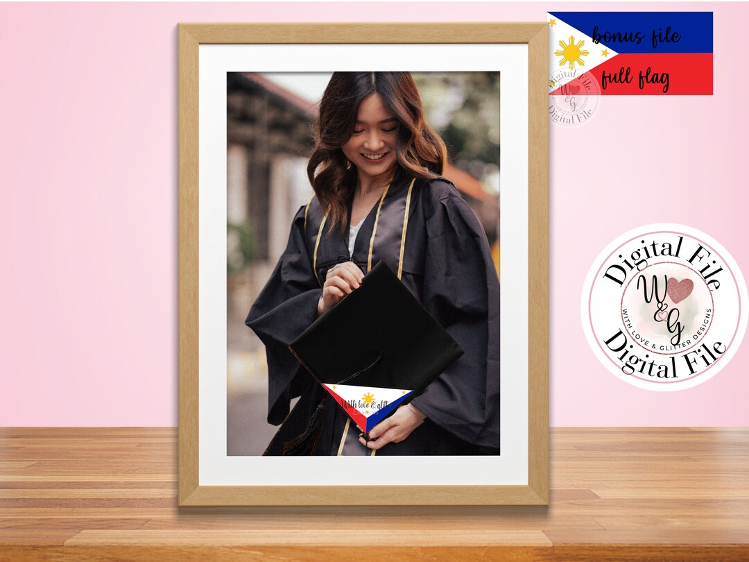 Philippine for Grad Cap Topper - Etsy