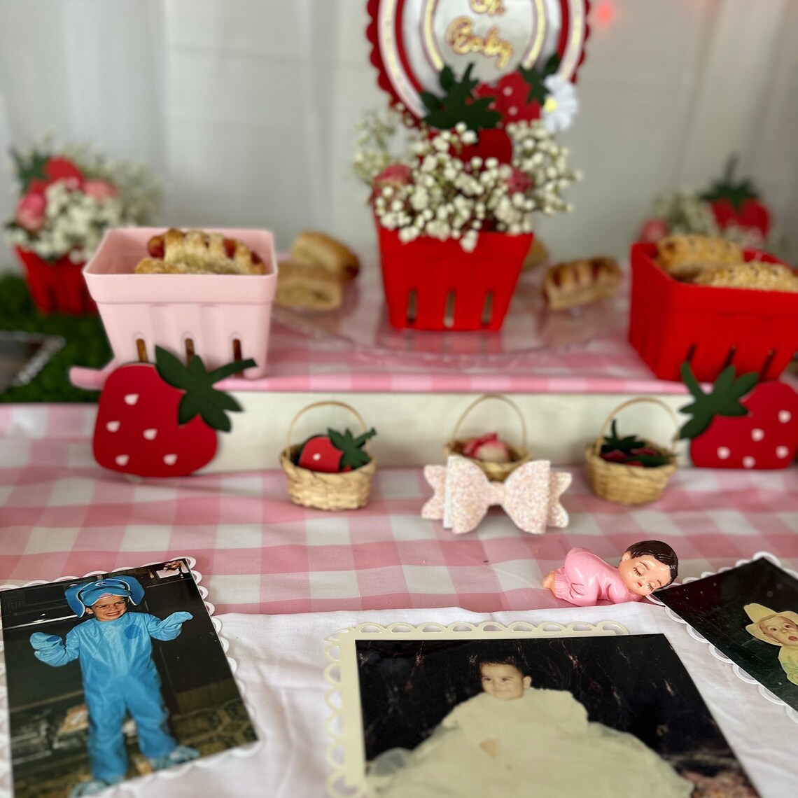 Strawberry Party Pack Svg Berry Sweet One Berry Sweet Baby Shower - Etsy