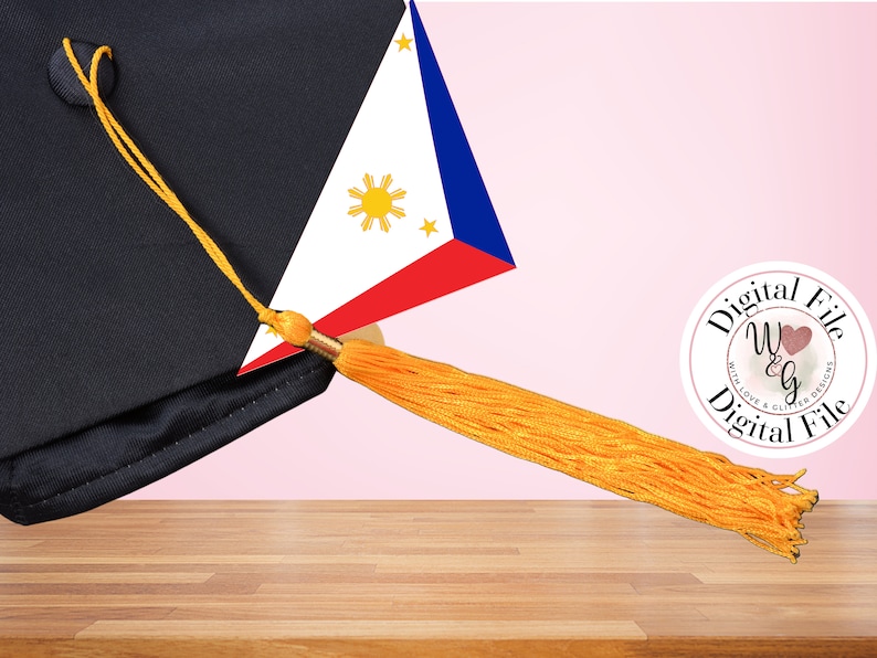 Philippine for Grad Cap Topper - Etsy