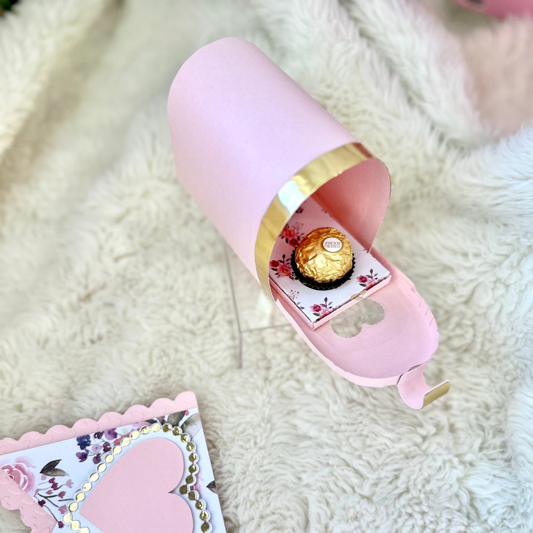 3d Mailbox Svg, Valentines Mailbox Svg, 3d Mailbox Chocolate Holder ...