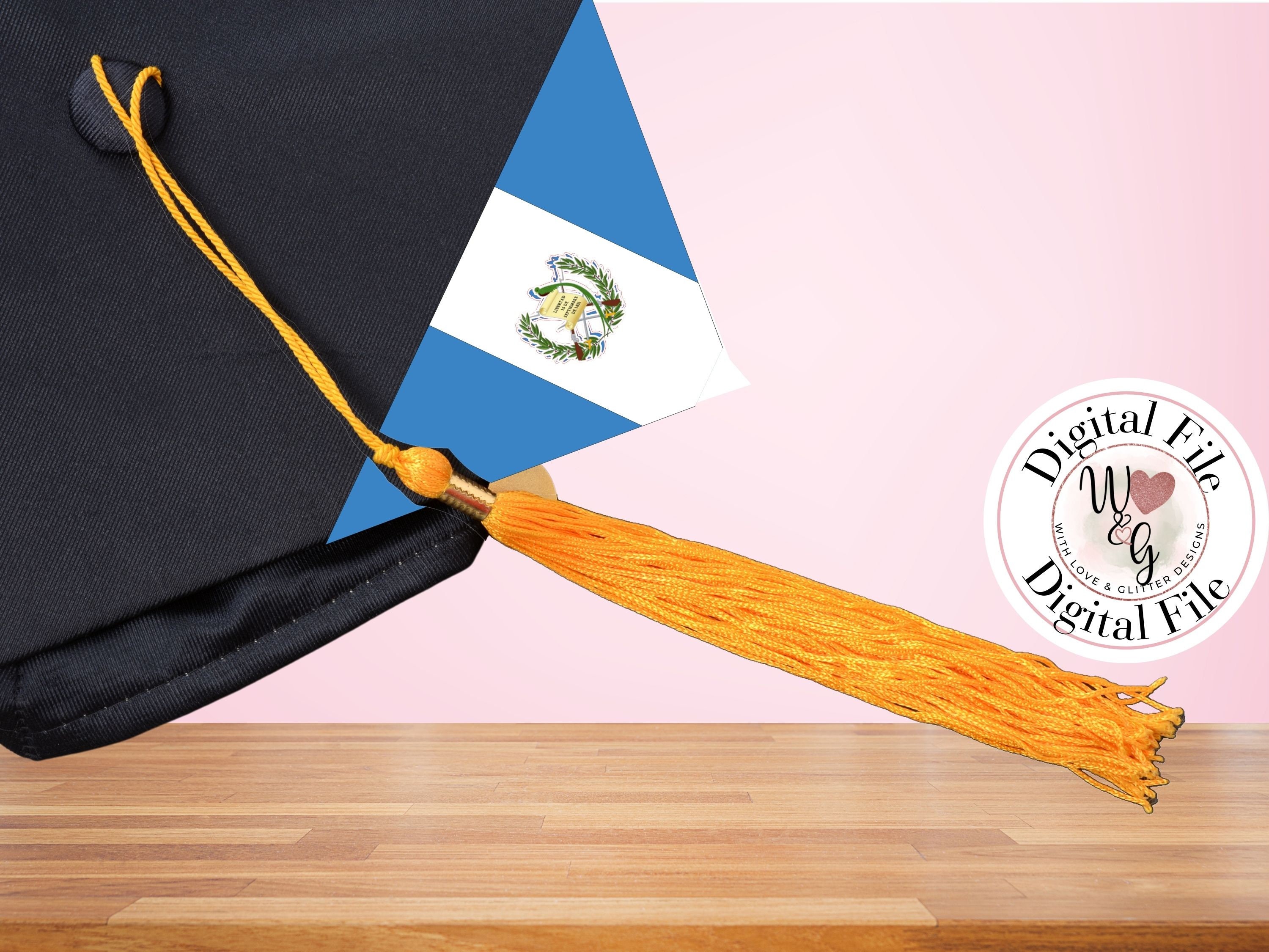 Bundle Flags for Grad Cap Topper, Set of Flags Graduation Hat Topper ...