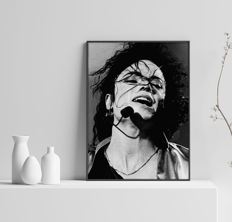 Michael Jackson Poster Michael Jackson Print Canvas Posters | Etsy