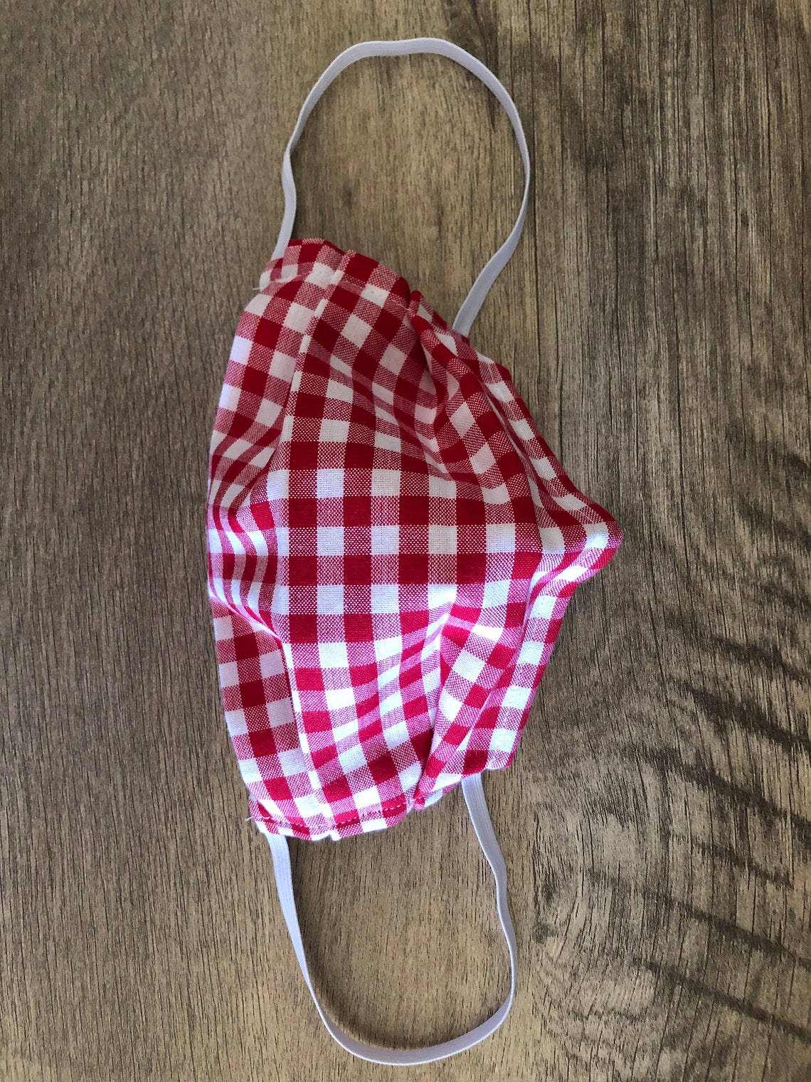 Checkered Face Mask - Etsy