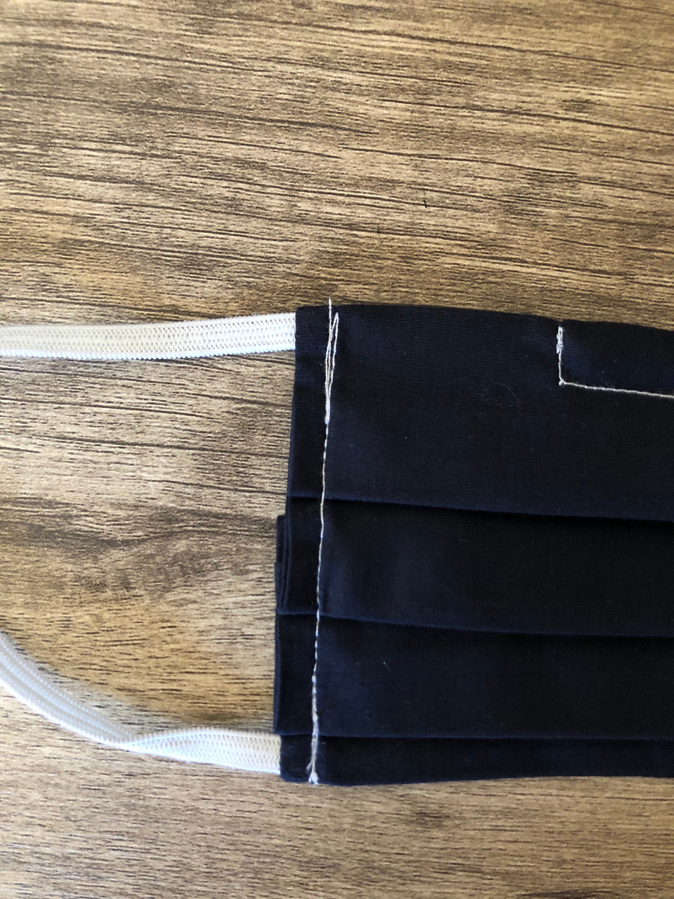 Navy Blue Face Mask - Etsy