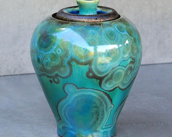 Small Ceramic Cremation Urn for Ashes. ( No.203.1) - Etsy