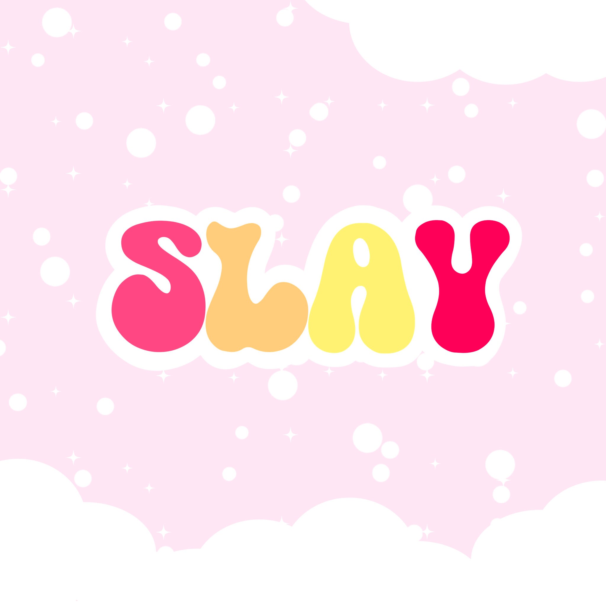 Slay Singular Sticker - Etsy