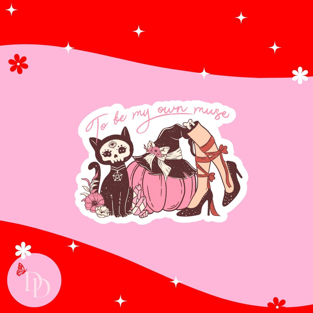 To Be My Own Muse Singular Sticker - Etsy