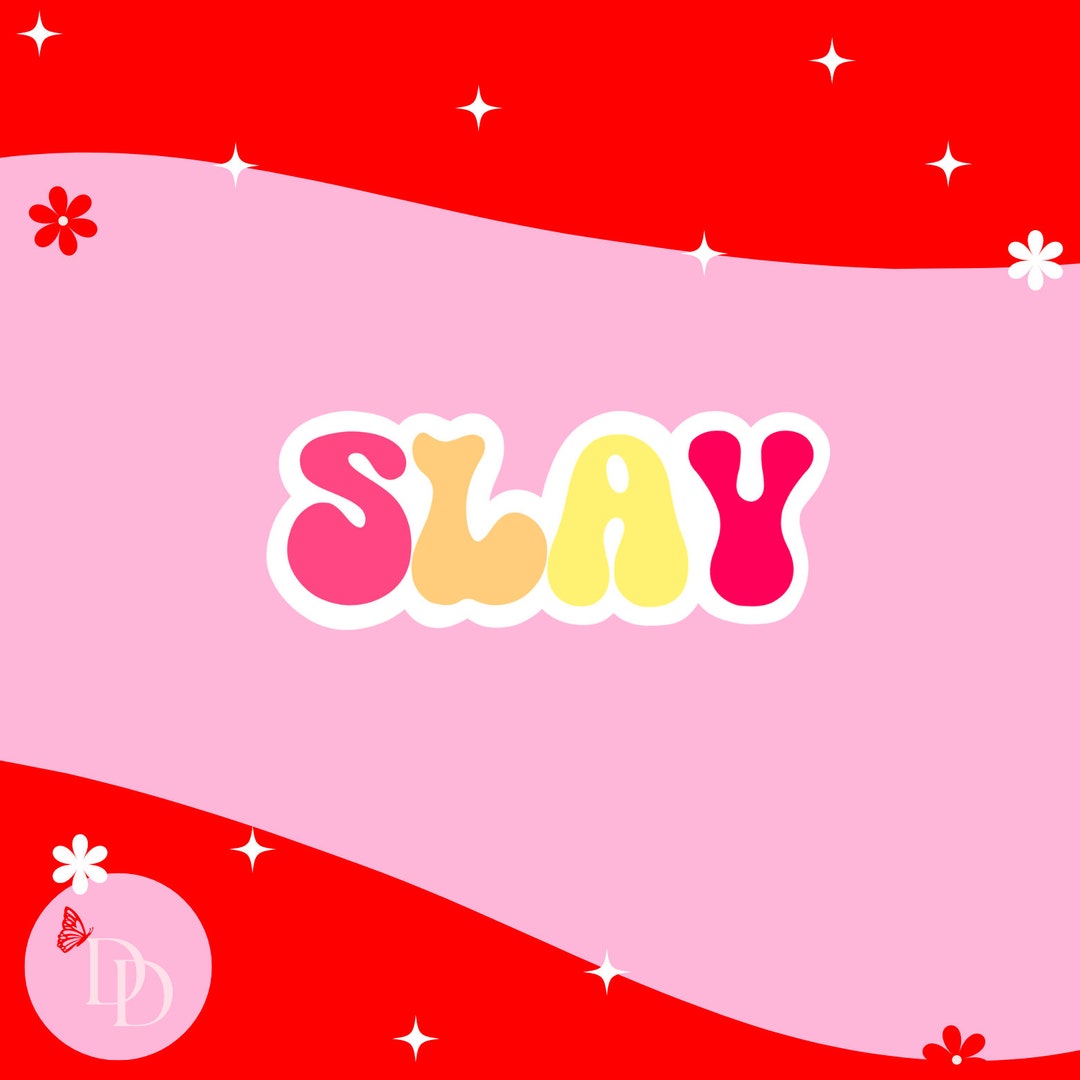 Slay Singular Sticker - Etsy